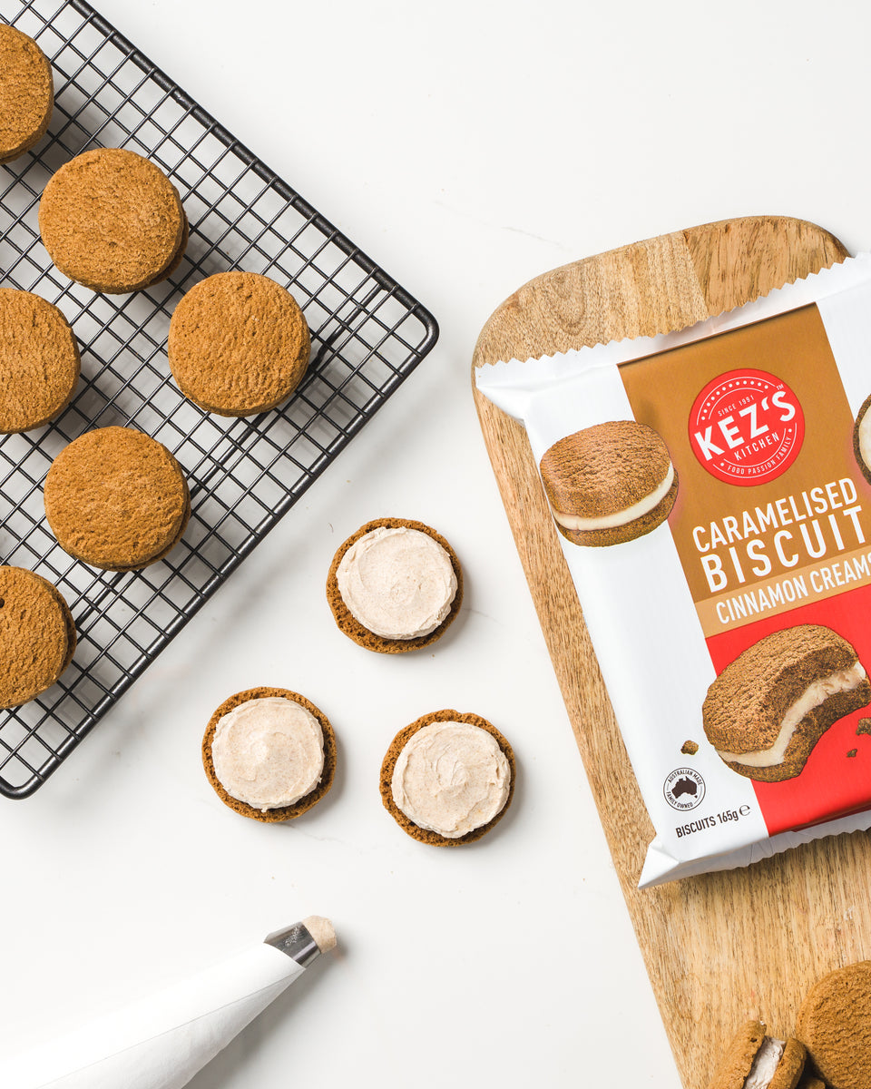 Gluten Free Caramelised Biscuit Cinnamon Cream – Kez's Kitchen